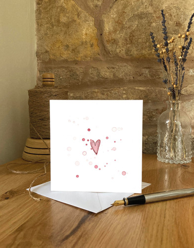 Heart | Card Design | eleanortomlinsonart