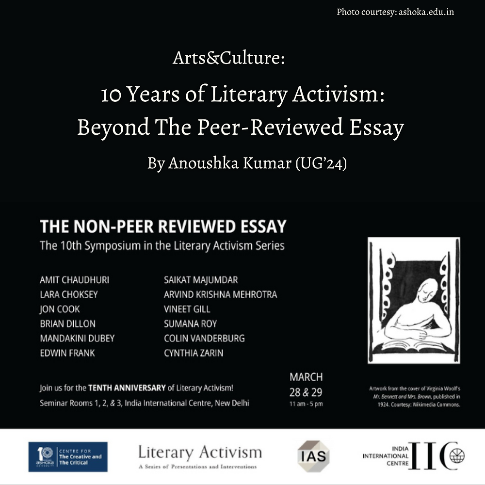 10 Years of Literary Activism: Beyond The Peer-Reviewed Essay
