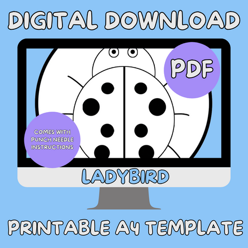 PDF Pattern - Ladybird (A4) | Kats Korner