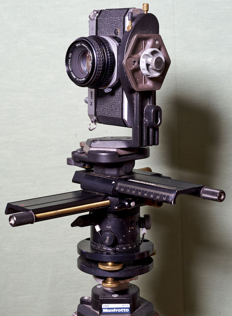 Manfrotto #303 Plus QTVR panoramic head with #338 leveling base ...