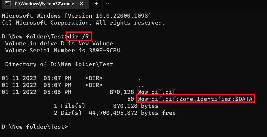 Windows Zero-day MOTW bypass