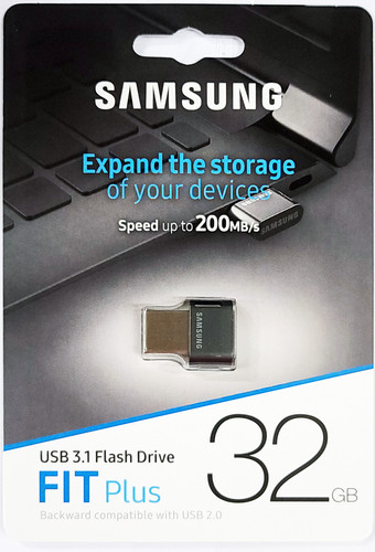 Samsung FIT Plus USB 3.1 Flash Drive (MUF-AB) | Hexawon