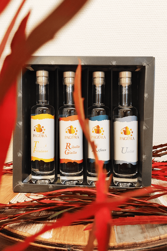 Pagura - Geschenkbox Mini Grappa's | Bevi & Tas