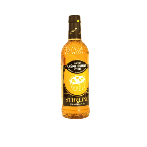 Classic Creme Brulee Syrup | Stirling Flavors