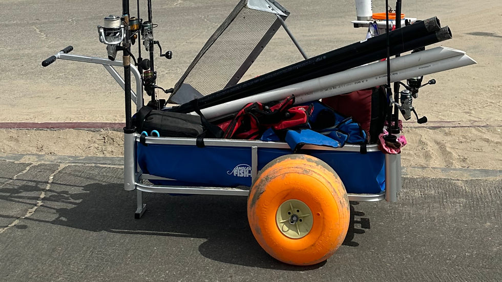 Fish N Mate Senior Beach Cart Review, honest fishing cart verdict