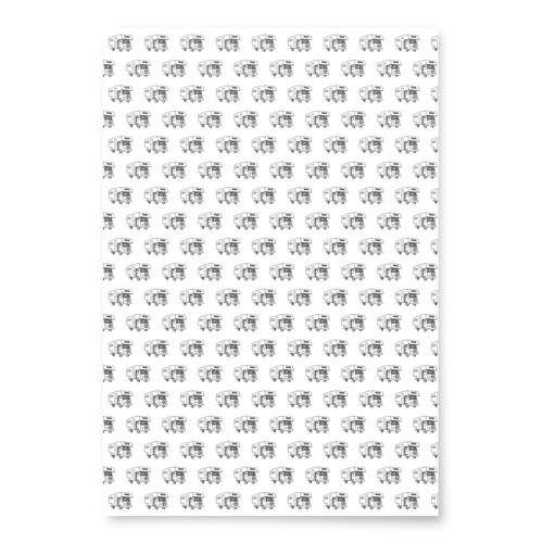 Motorhome Wrapping Paper Grey | MT RV Repair
