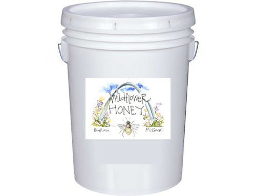 60 lb bucket - Wildflower honey | JDM Bees