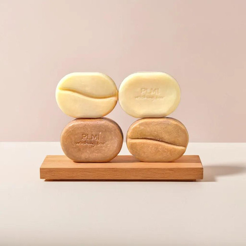 Pack of 4 Bars, Coffee & Oatmeal Multi Purpose Washing Bar | PLMI