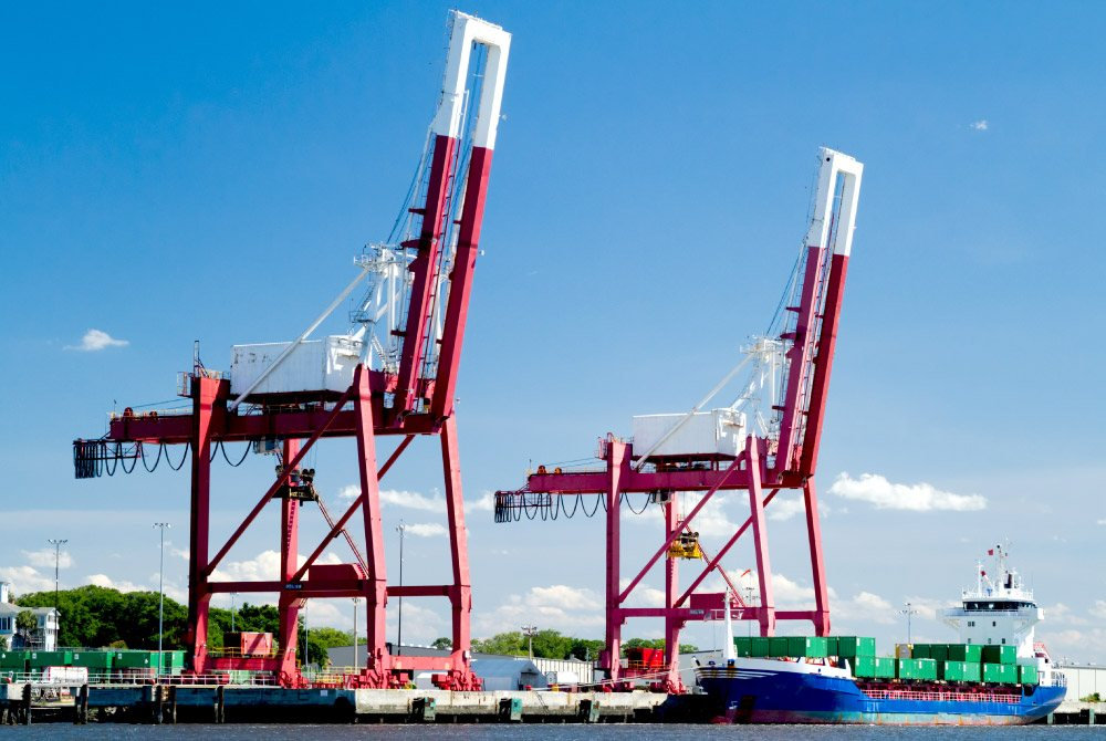 Port seeks grant to replace relic container cranes