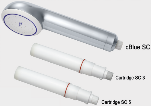 Aqua free SC Blue 5 month Shower Legionella filter | Dupal UK