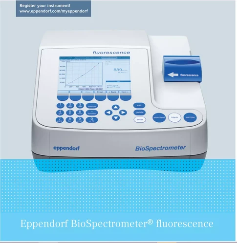 Eppendorf BioSpectrometer Uv/Vis Abs Fluorescence Spectrometer | ChiraKinetic Spectrum
