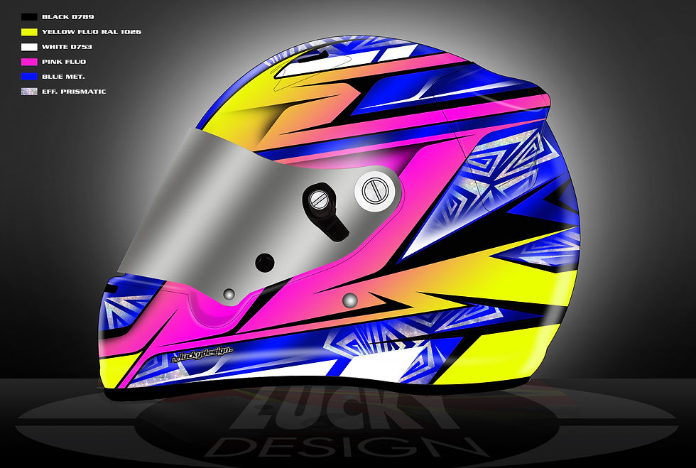 Prepainted Helmets | Lucky Design USA