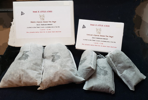 Alpaca Beans Tea | Wood N Apple Acres