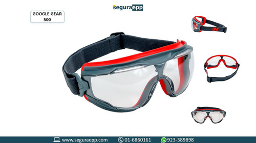 Lentes 3m - Goggle Gear 500 | Segura EPP