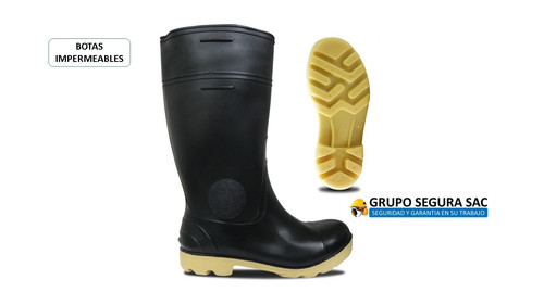 Botas Impermeables Industrial - Minera | Segura EPP