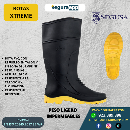 BOTAS IMPERMEABLES XTREME | Segura EPP