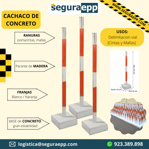 CHACHACO DE CONCRETO (PARANTE) | Segura EPP