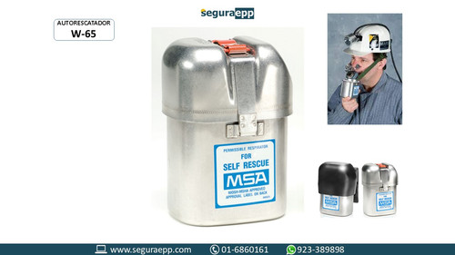 Autorescatador W-65 (D1090703) Msa | Segura EPP