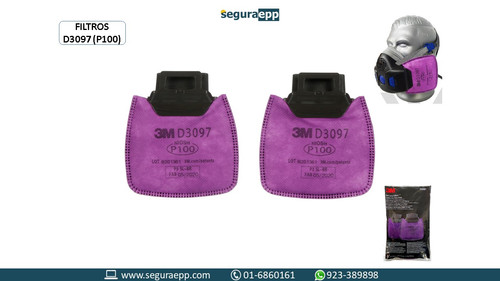 FILTRO D3097 (P100) 3M | Segura EPP