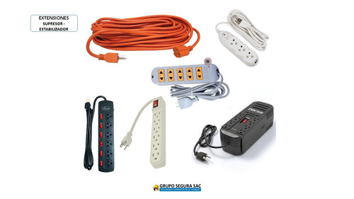 EXTENSIONES de Corriente | Segura EPP