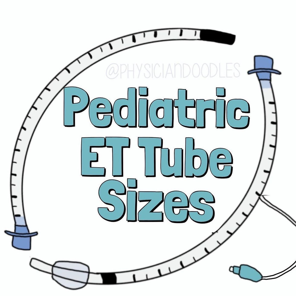 PALS ET Tube Sizes Made Easy