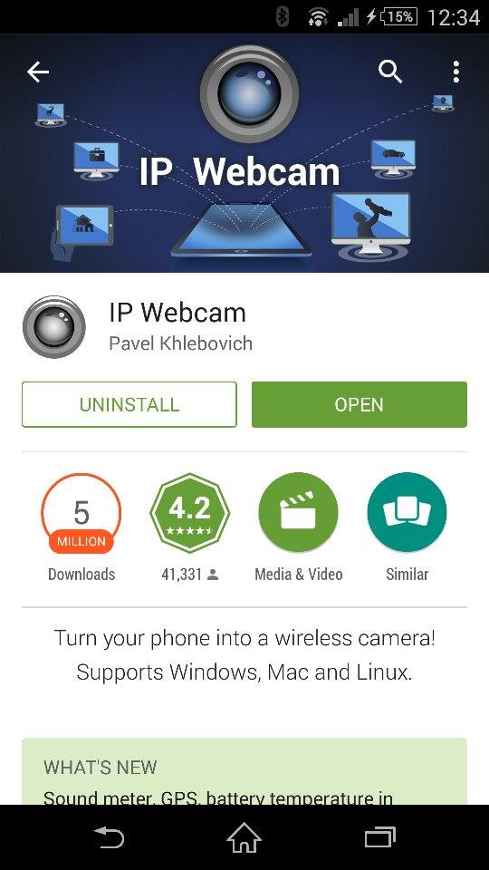 Turn Your Android Mobile Phone into a Web Cam – SVEN TECHNOLOGY
