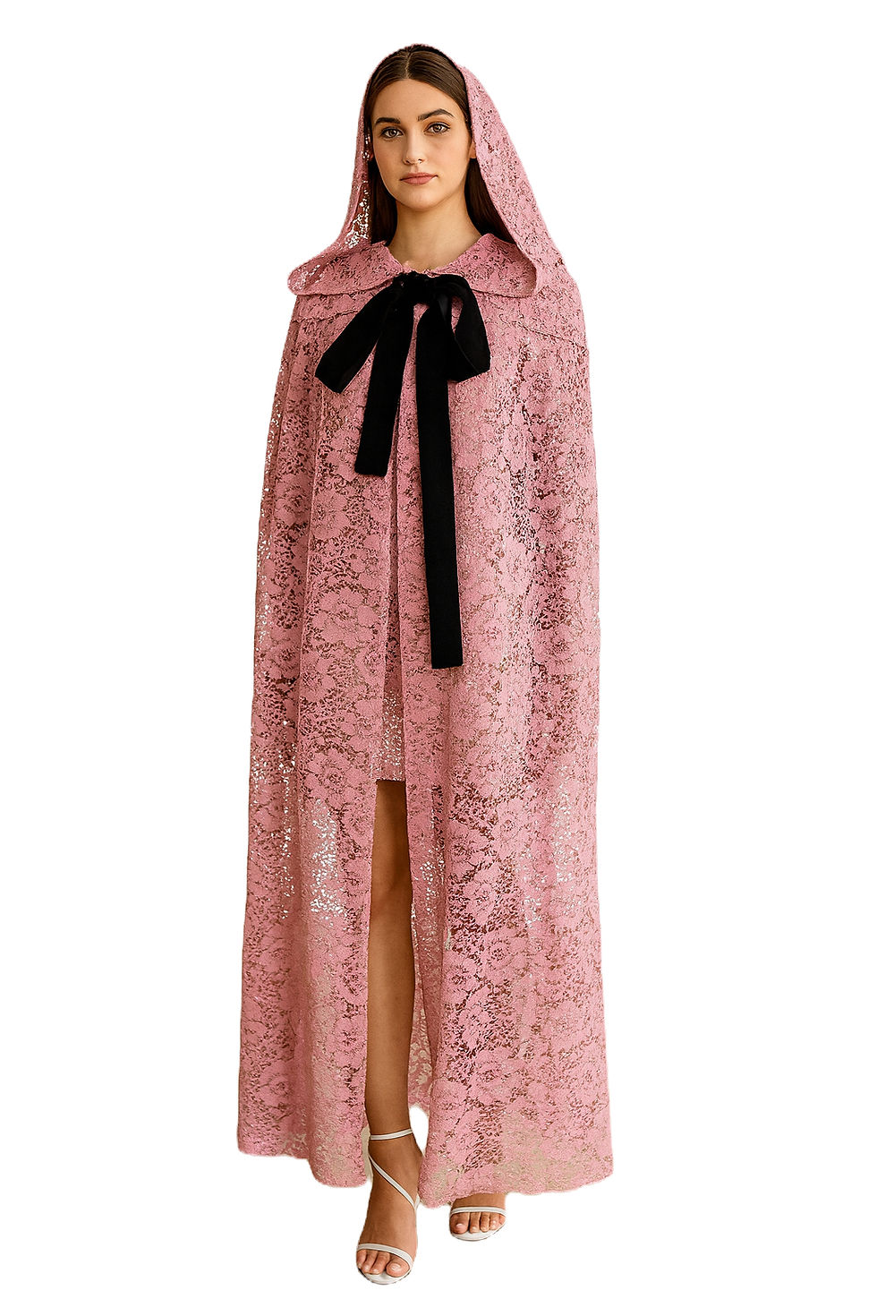 Elegant Lace Cape | Geraldina's Couture