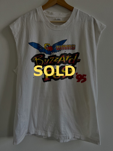 1995 WMMS Buzzard Fest Cleveland Cut-Off T-Shirt | Pulp Vintage