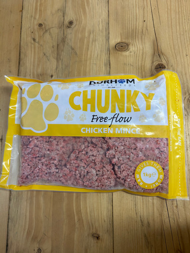 Chunky Free Flow - Chicken Mince 1KG | Pawsome Raw Ltd