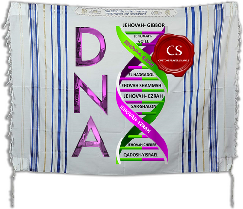GOD'S DNA CHAIN | Custom Prayer Shawls