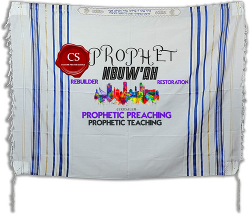 PROPHET NBUW`AH | Custom Prayer Shawls