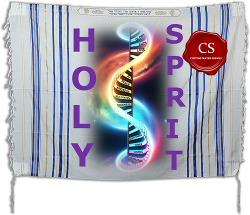HOLY SPIRIT DNA | Custom Prayer Shawls