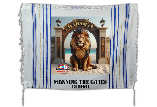 MANNING THE GATES AT SEA | Custom Prayer Shawls