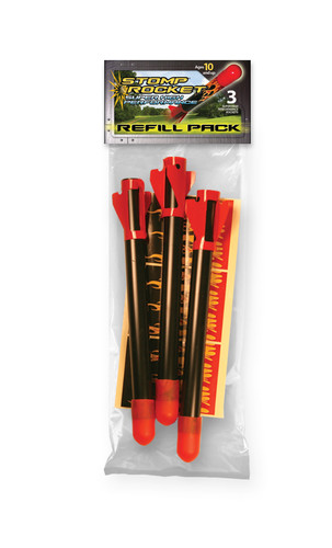 Super High Performance 3-Rocket Refill Pack | stomp-rocket