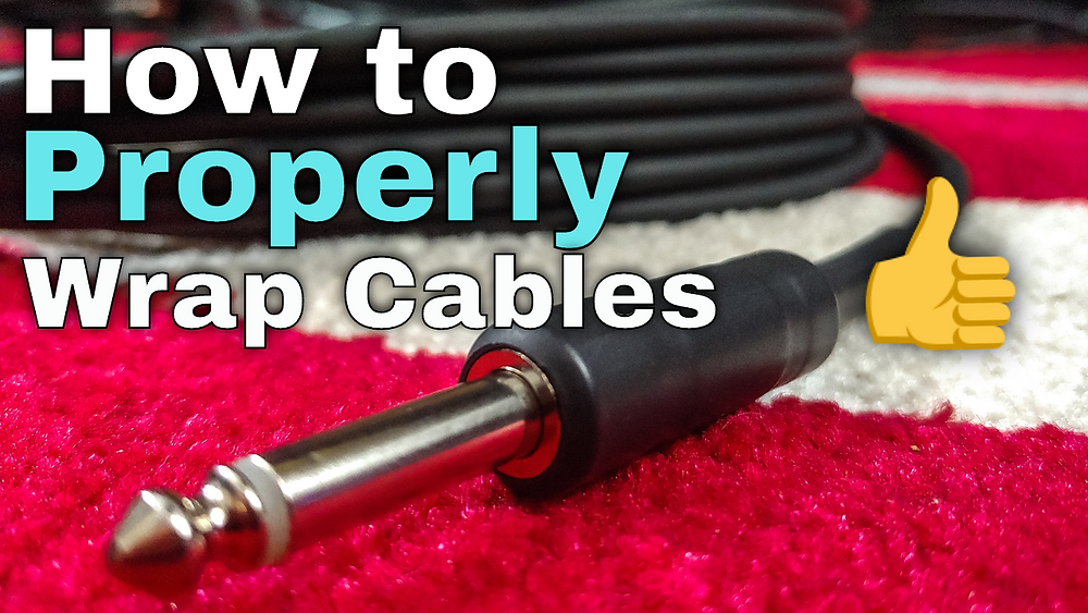 How to Wrap Cables Like a Pro Roadie!