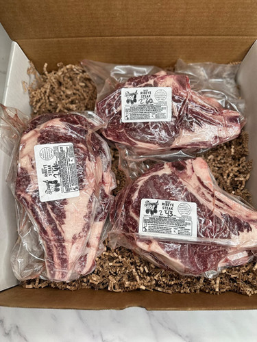 2 Ribeye Steaks (39-44 oz per pack) | Farmhub LLC