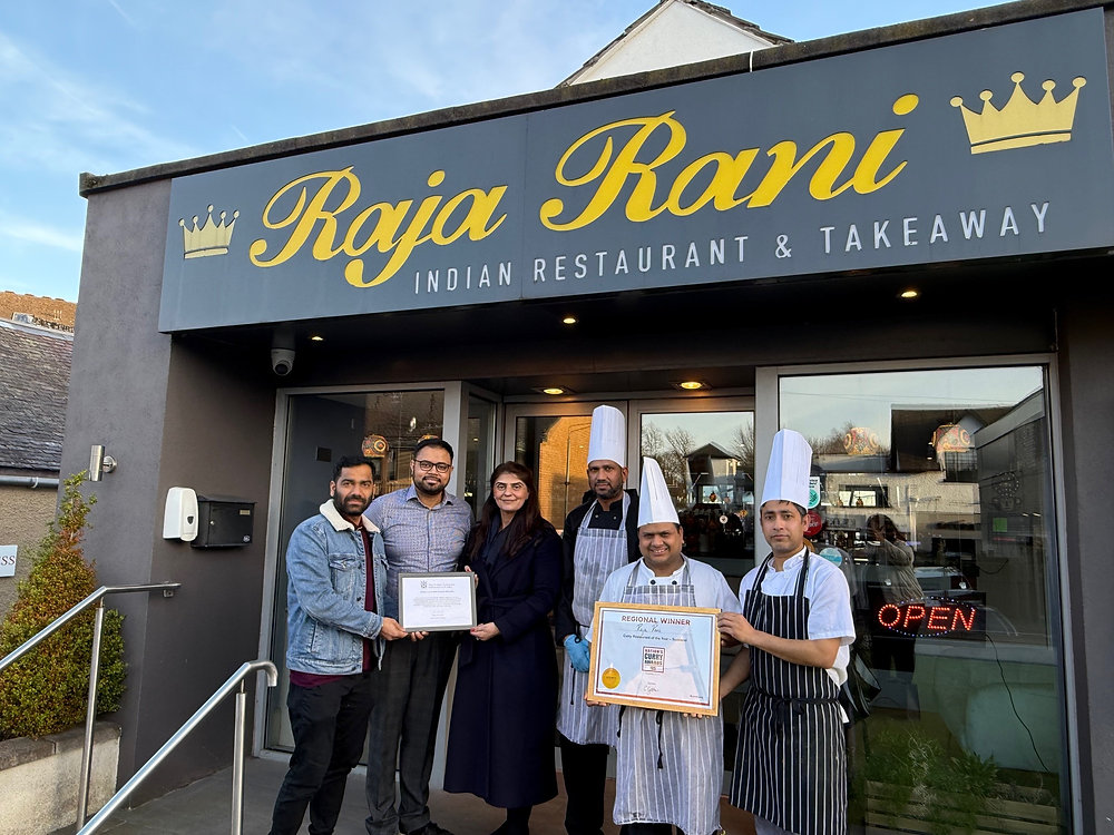Raja Rani Restaurant Named Best Curry Restaurant In Scotland | nuse.