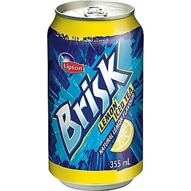 12oz can Brisk Lemon Tea 24pk | C&P Beer Distributor