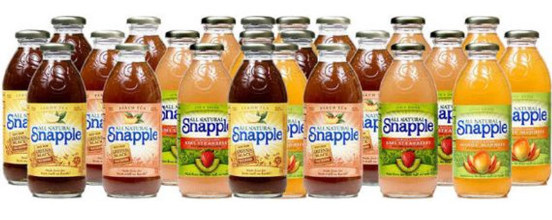 Snapple 16oz Bottle 24pk | C&P Beer Distributor
