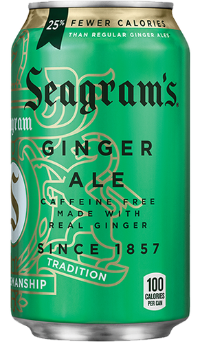 12oz can Seagram's Ginger Ale 24pk | C&P Beer Distributor