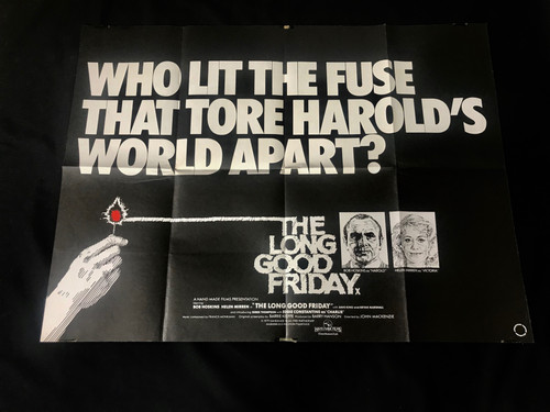 THE LONG GOOD FRIDAY FILM POSTER 1980 | SHERIDAN VINTAGE