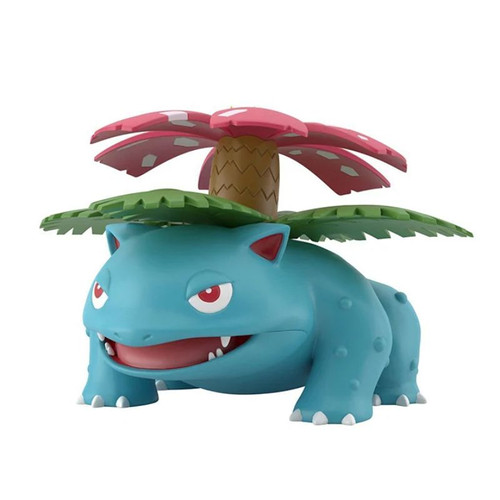 Figura- Venusaur (Bulbasaur) PT Pokémon Anime Base Roja y Blanca tg ...