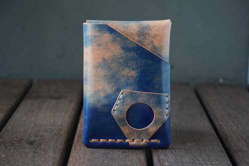 Base Wallet in Shell Cordovan with AirTag Holder - Minimalist Luxury ...