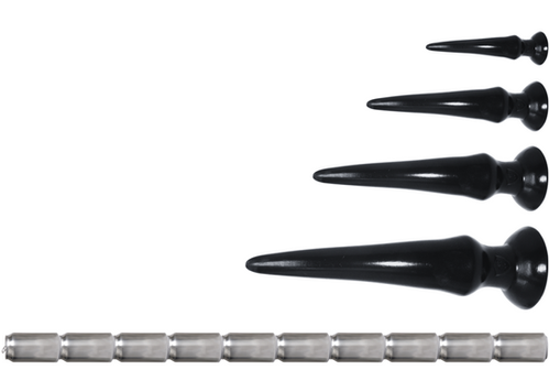 STANMORE TRAINER (Black) Platinum Silicone Depth Trainer | John Thomas Toys