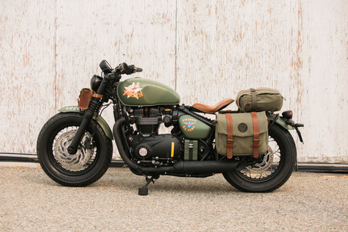Triumph - Military Green | DMZ Motorcycle Co.