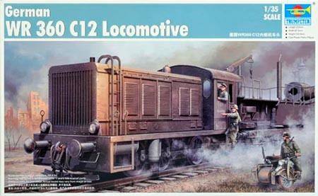 TRUMPETER - TRU00216- German WR 360 C12 Locomotive - 1/35 - NOVIDADE ...