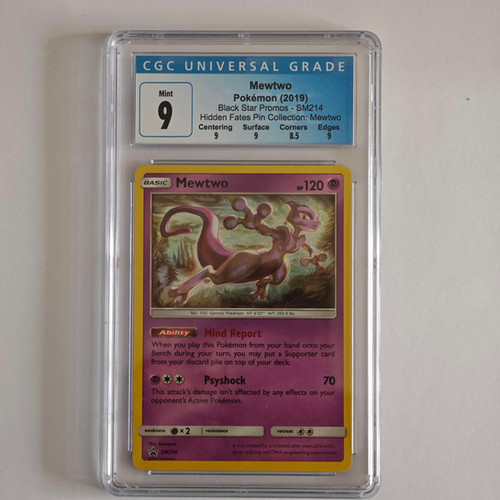 CGC GRADE 9 Mewtwo SM214 Holo | PokeCardsGT