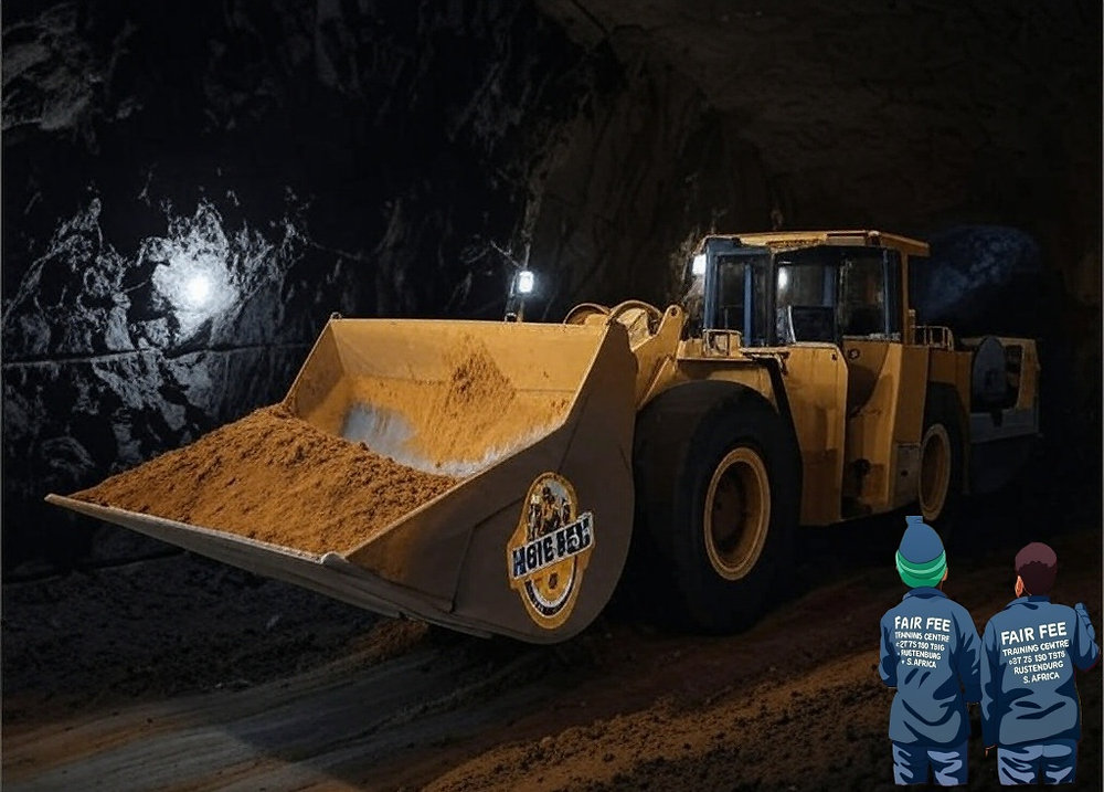 Future Underground Operators Train on LHD Scoop Machines