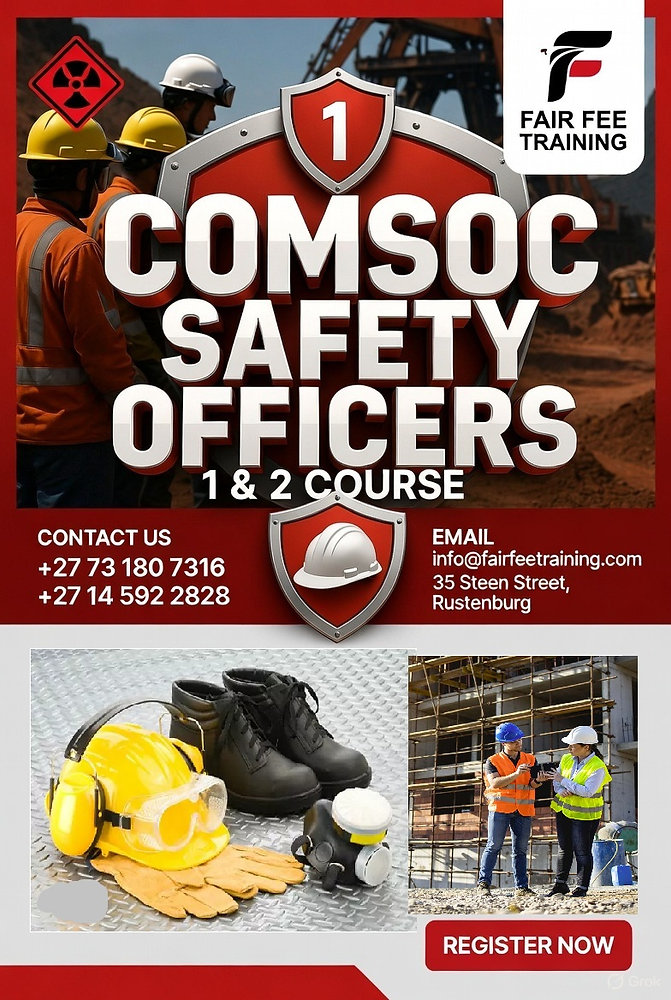 Comsoc Mining Safety Officers Certification