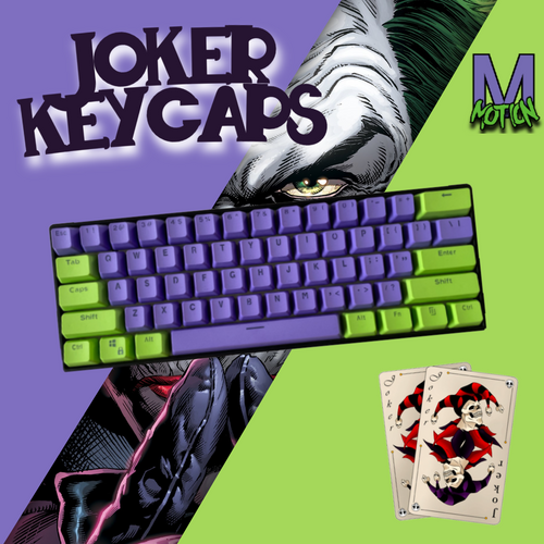 Motion Joker Keycaps | motion keyboards